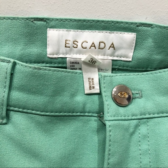 Escada | Jeans | Escada Green Pants | Poshmark
